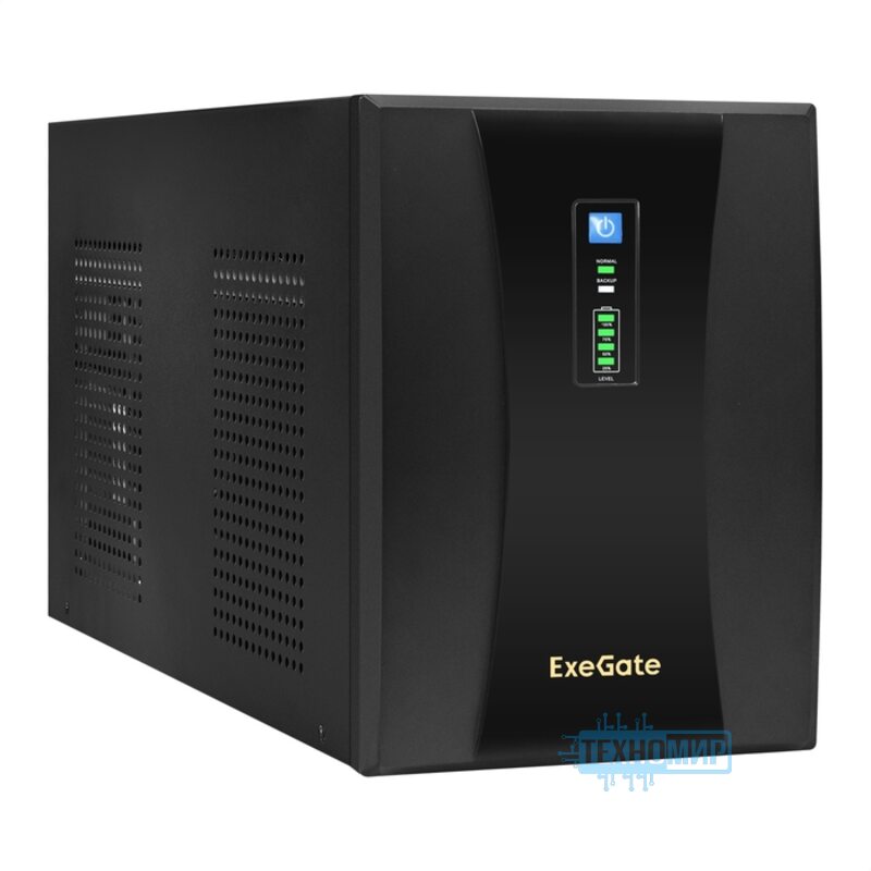 ИБП ExeGate SpecialPro UNB-3000. LED. AVR.2SH.4C13. RJ. USB EX292615RUS