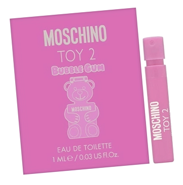 Миниатюра туалетной воды Moschino Toy 2 Bubble Gum для женщин / Бабл Гам 1 мл