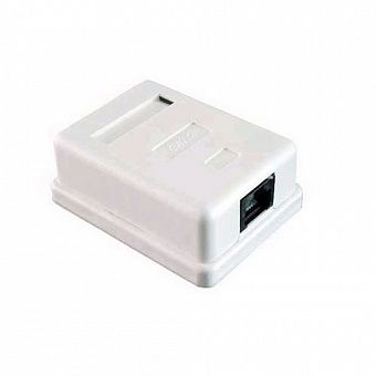 Розетка внешняя экранированная RJ-45 FTP 5e кат GCR на липучке