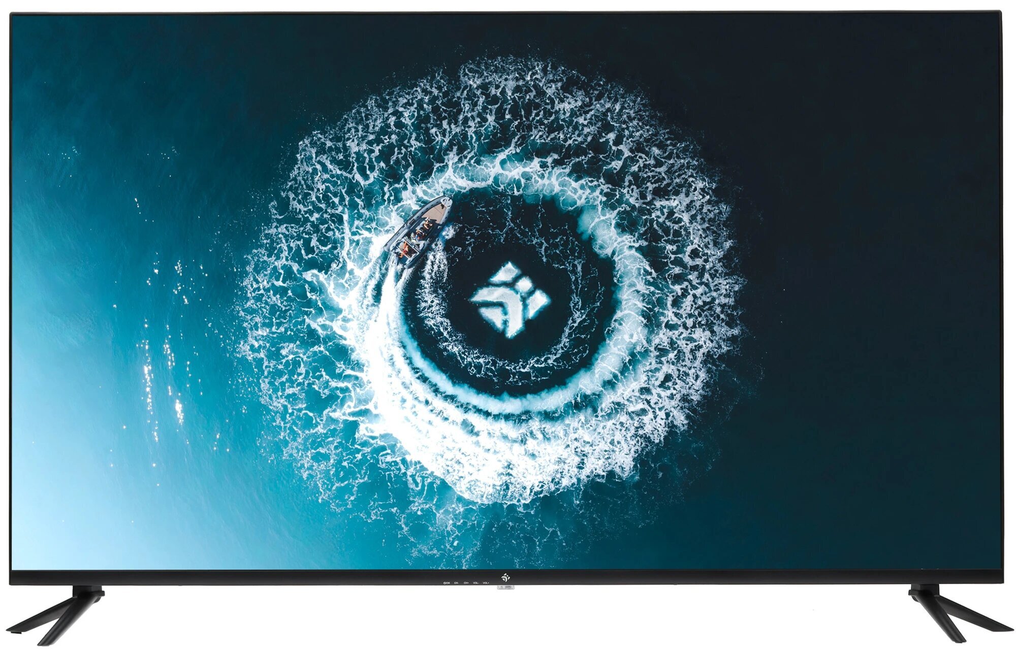 50" (127 см) Телевизор DEXP 50UHG1, черный (Direct