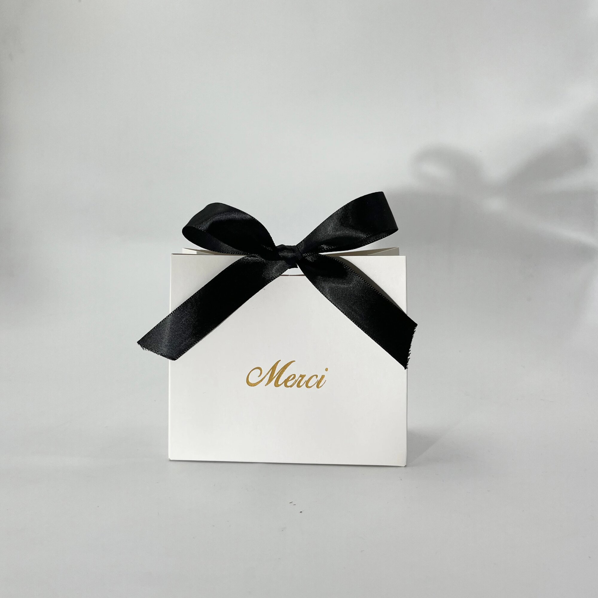 Картонные подарочные коробки RMTPT белые Черный, черный, 10PCS