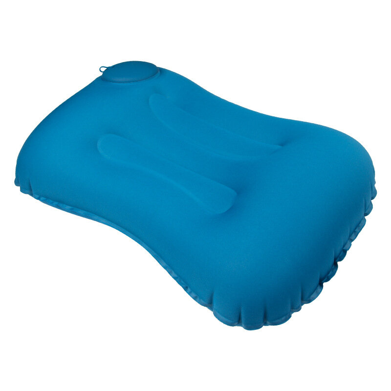 Надувная U-образная подушка с автоматическим надуванием, портативная дорожная подушка для шеи, подушка для самолета, дорожная подушка для активного отдыха, надувная подушка "Три сокровища"