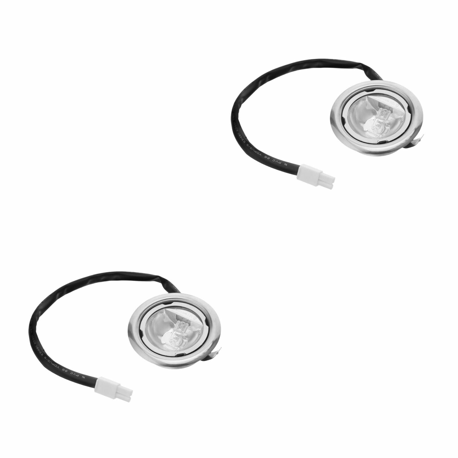 Светодиодные лампы для кухонной вытяжки из стекла и металла, антивибрационные, комплект из 2 штук