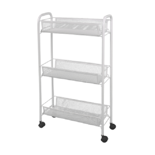 Этажерка 3-Х полочная ладья 1К белая 440*170*755 ММ соликамск