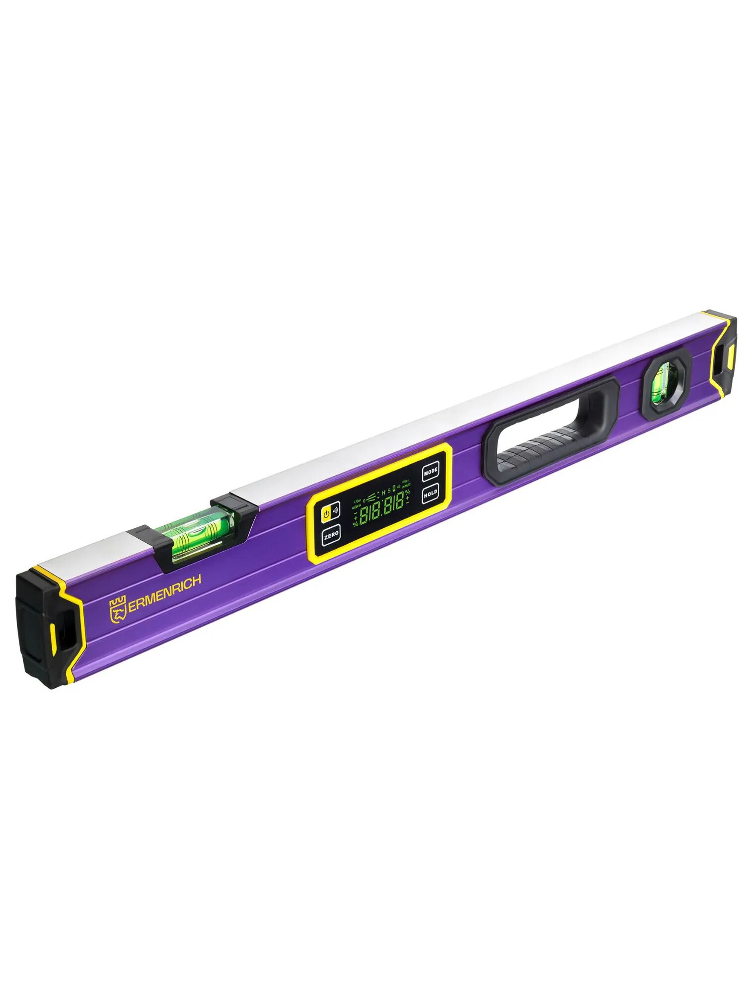 Уровень Ermenrich 83825 цифровой Verk LL60, 60см, фиолетовый