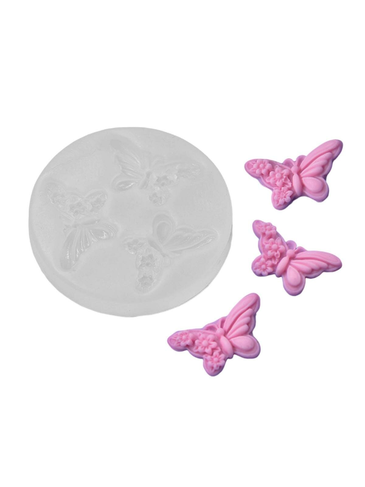 Силиконовая форма в форме бабочки Формы для выпечки шоколадных украшений