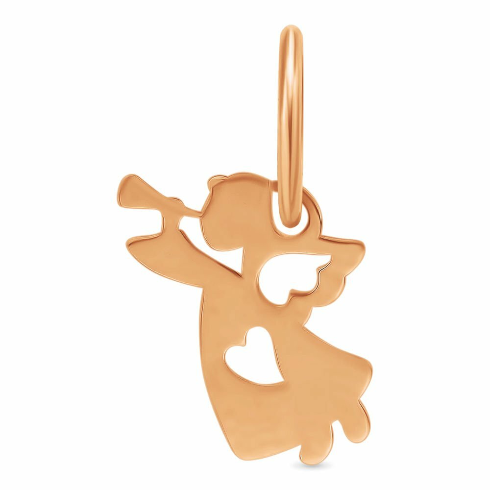 Подвеска, красное золото, 585 проба