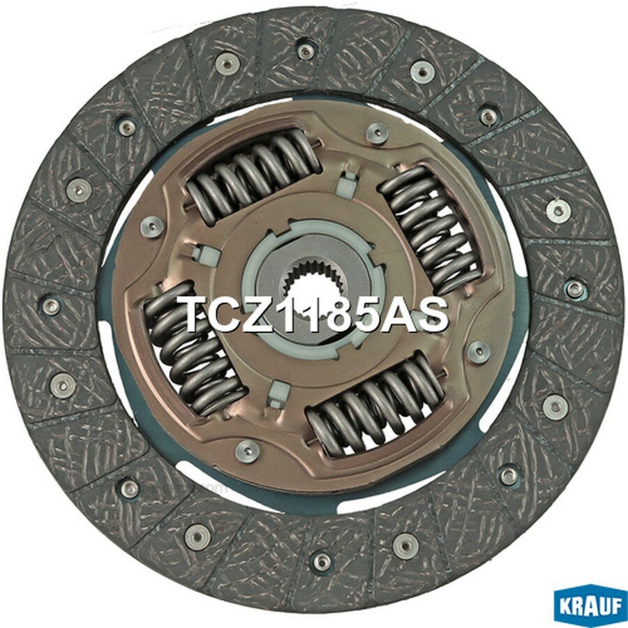 KRAUF TCZ1185AS Диск сцепления CHEVROLET AVEO/NUBIRA/REZZO