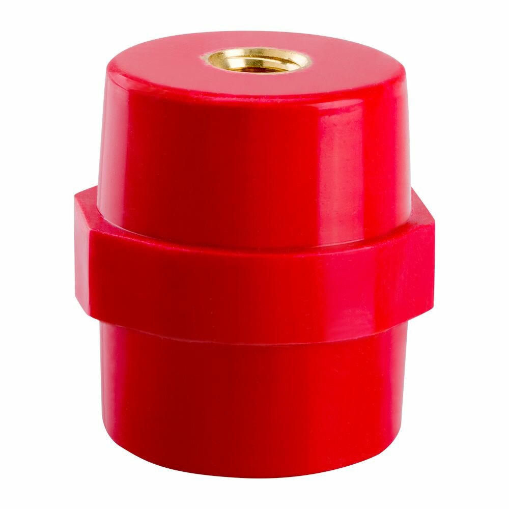 Изолятор силовой КЭАЗ с болтом, для изоляции шин, размер SM35-М8