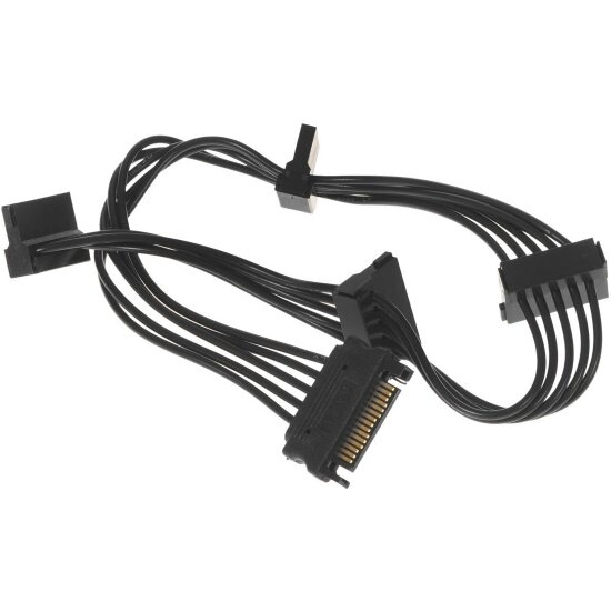 Кабель питания Cablexpert SATA CC-SATAMF-03, 4x15pin(M)/15pin(F), 40см