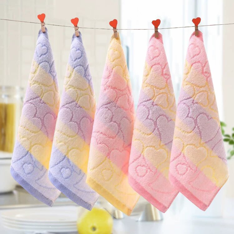 Полотенце из чистого хлопка, детское полотенце для лица, товары для новорожденных, маленькое квадратное полотенце из