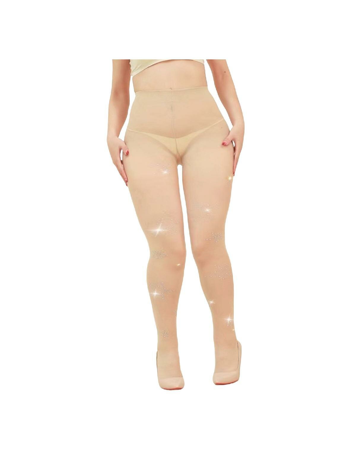 Сияющие колготки с узором звезд, Цвет