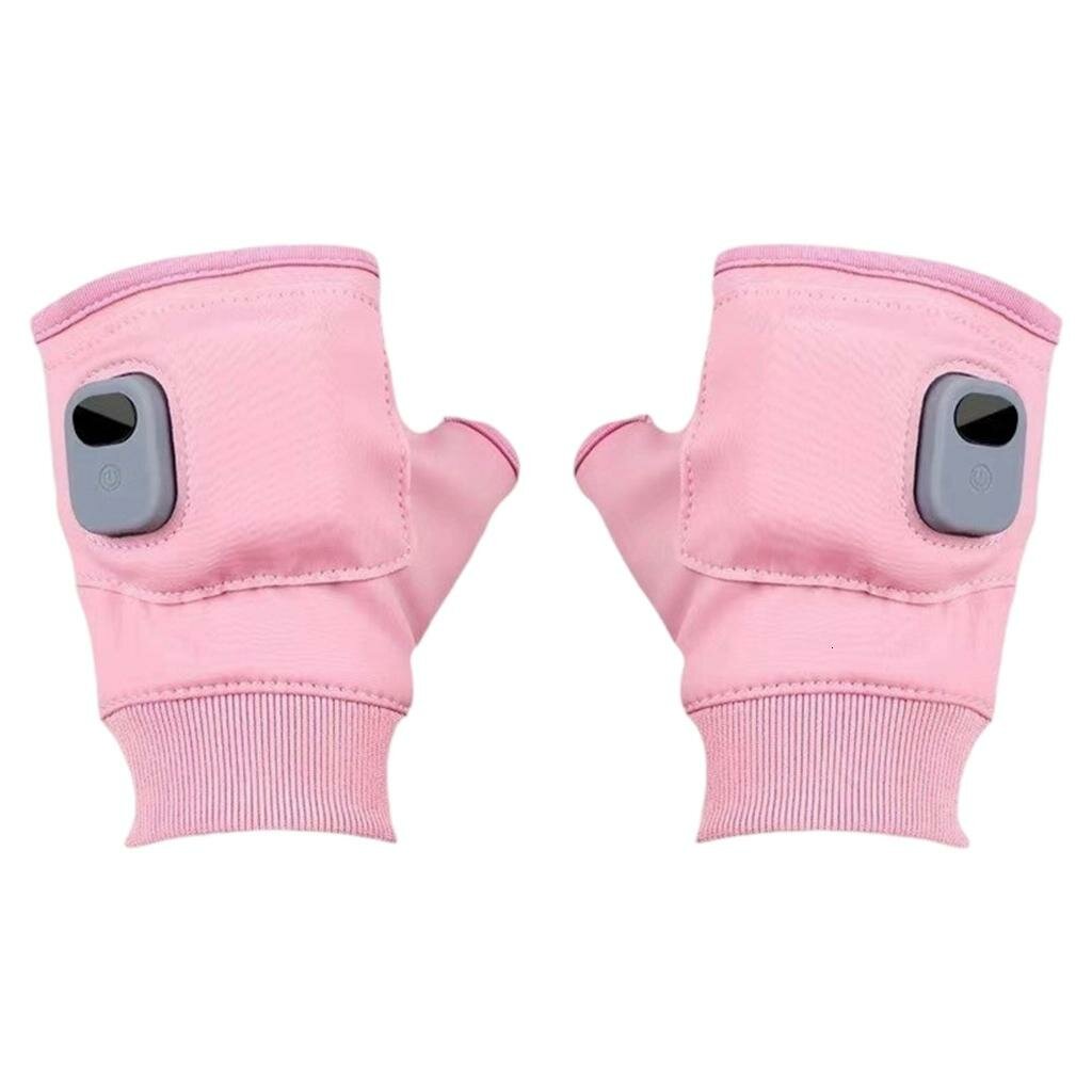 Термоперчатки с сенсорным экраном для активного отдыха, Розовый