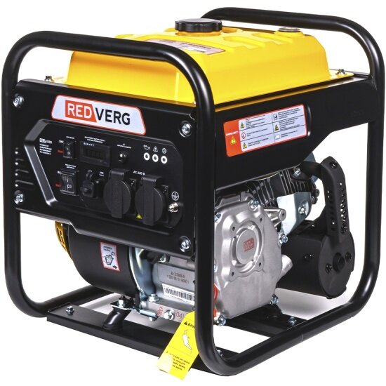 Генератор бензиновый инверторный открытого типа Redverg RD-IG3500H-O