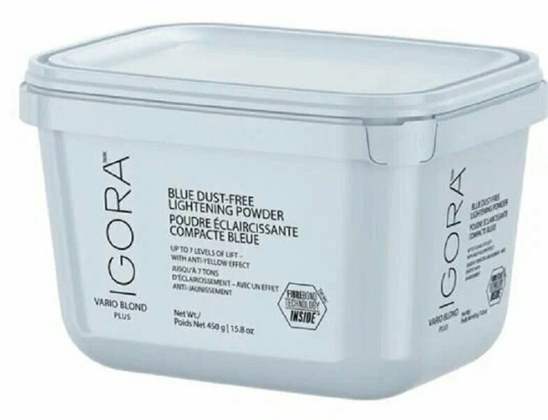 Schwarzkopf Professional Голубой порошок для обесцвечивания волос Vario Blond Plus 9 %, 450 мл