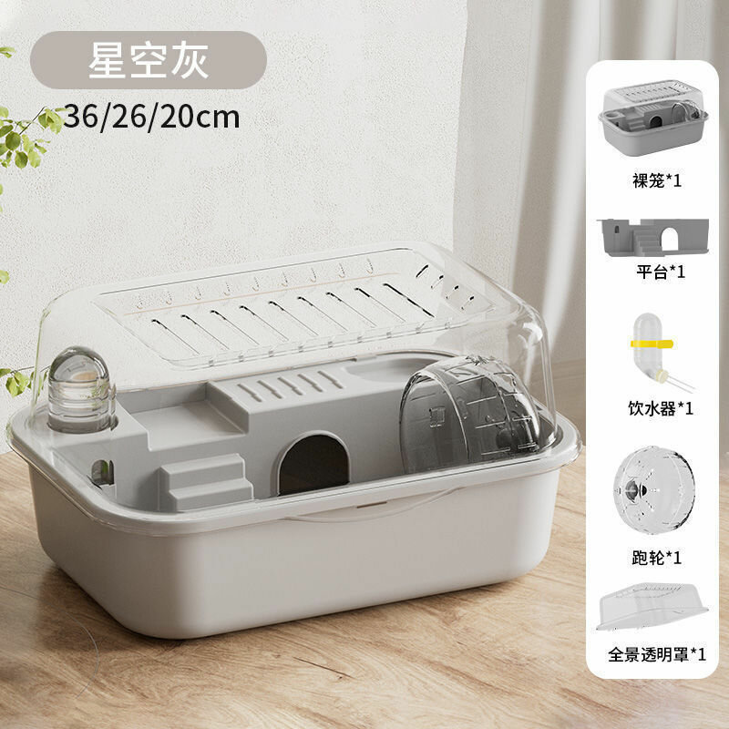 Золотой медведь, маленькая клетка, дешевые, большие, роскошные принадлежности для виллы, акриловый прозрачный домик против побега