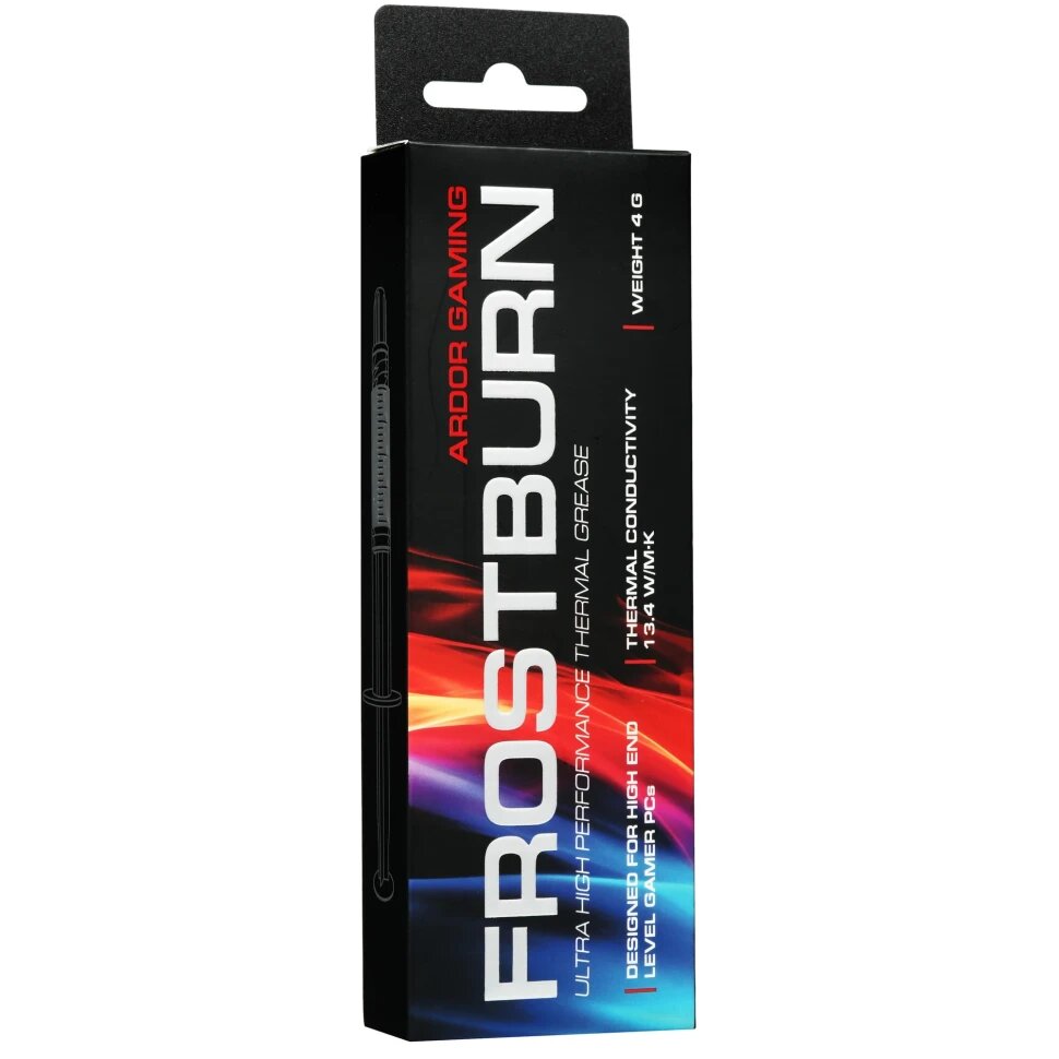 Термопаста ARDOR GAMING FROSTBURN AG134, шприц, 4 г, 13.4 Вт/мК
