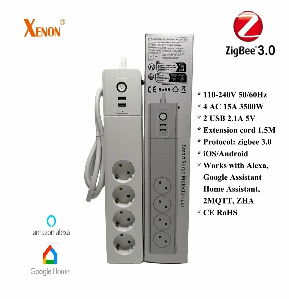 Zigbee-умный разъёмный шнур