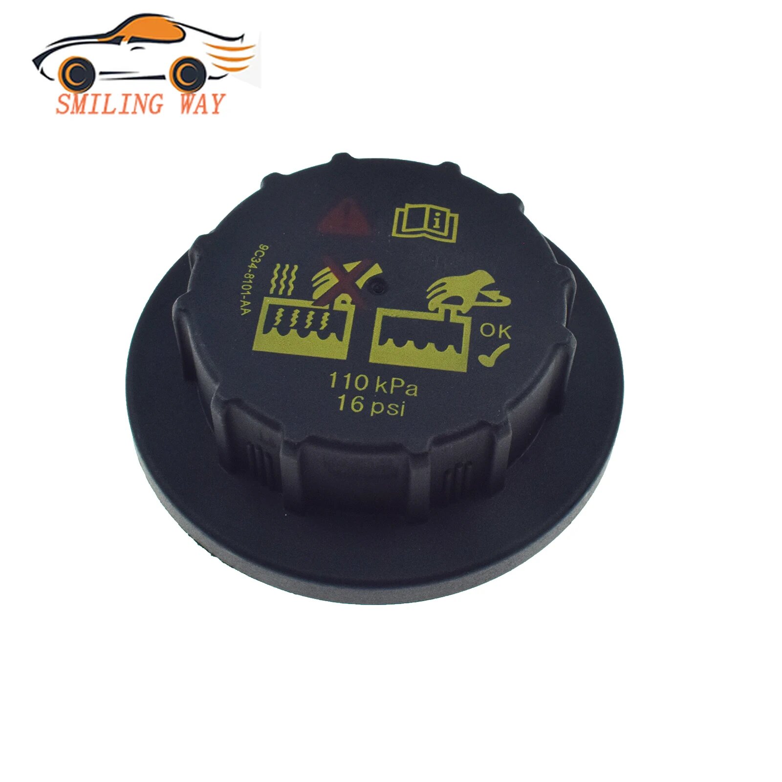 Крышка радиатора расширительного бачка 9C3Z8101B 9C3Z-8101-B 11CTCPA011 1W138101AA для Ford F-150 F-250 F-350 Lincoln Mercury