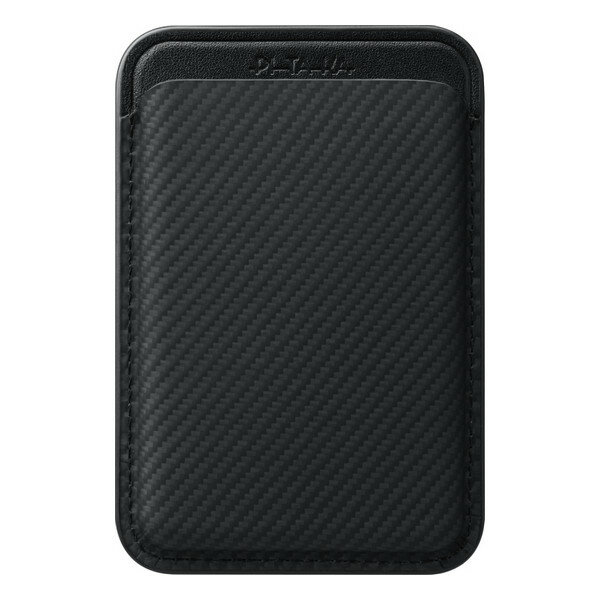 Чехол-бумажник Pitaka Magnetic Woven Wallet (MWW2401) Black/Grey Twill