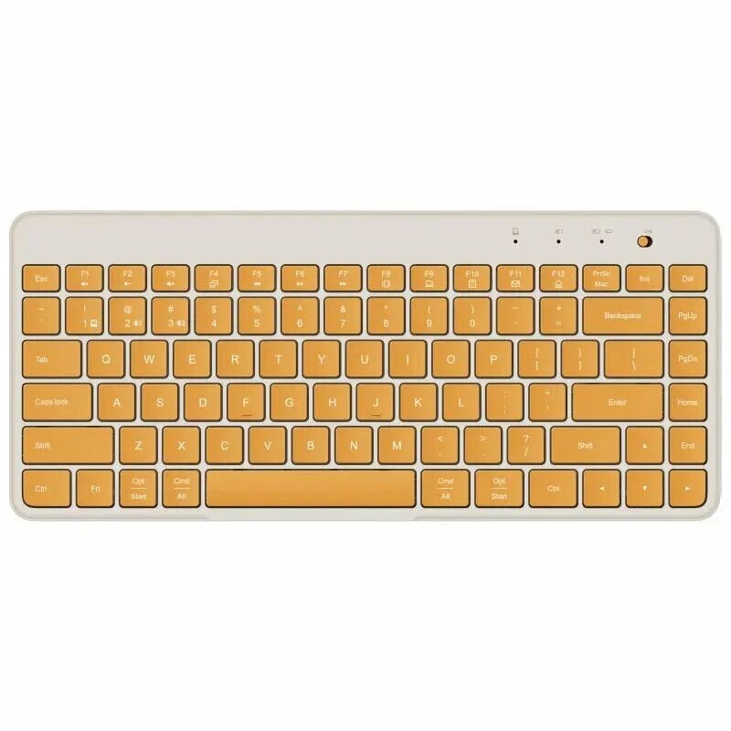 Беспроводная клавиатура Xiaomi Mi Dual Mode Wireless Keyboard (XMBXJP01YM) Yellow