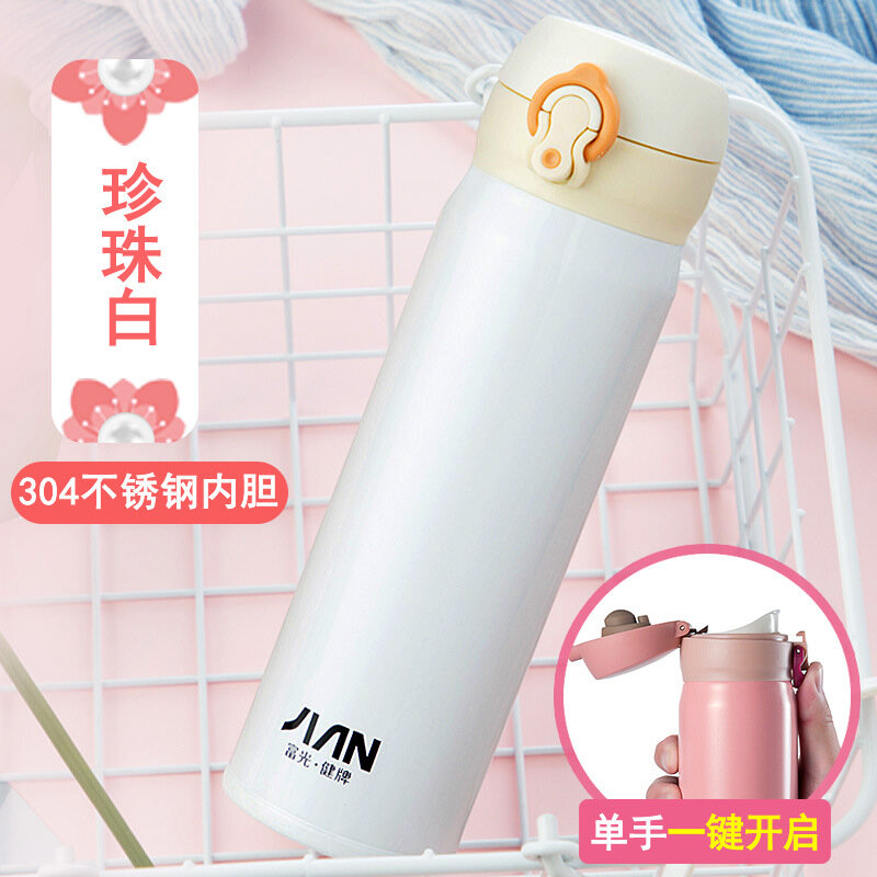 Новая изолированная кружка Fuguang, креативная из нержавеющей стали, для студентов и детей, прыгающая изолированная бутылка для воды, подарочная кружка, оптовая печать на заказ