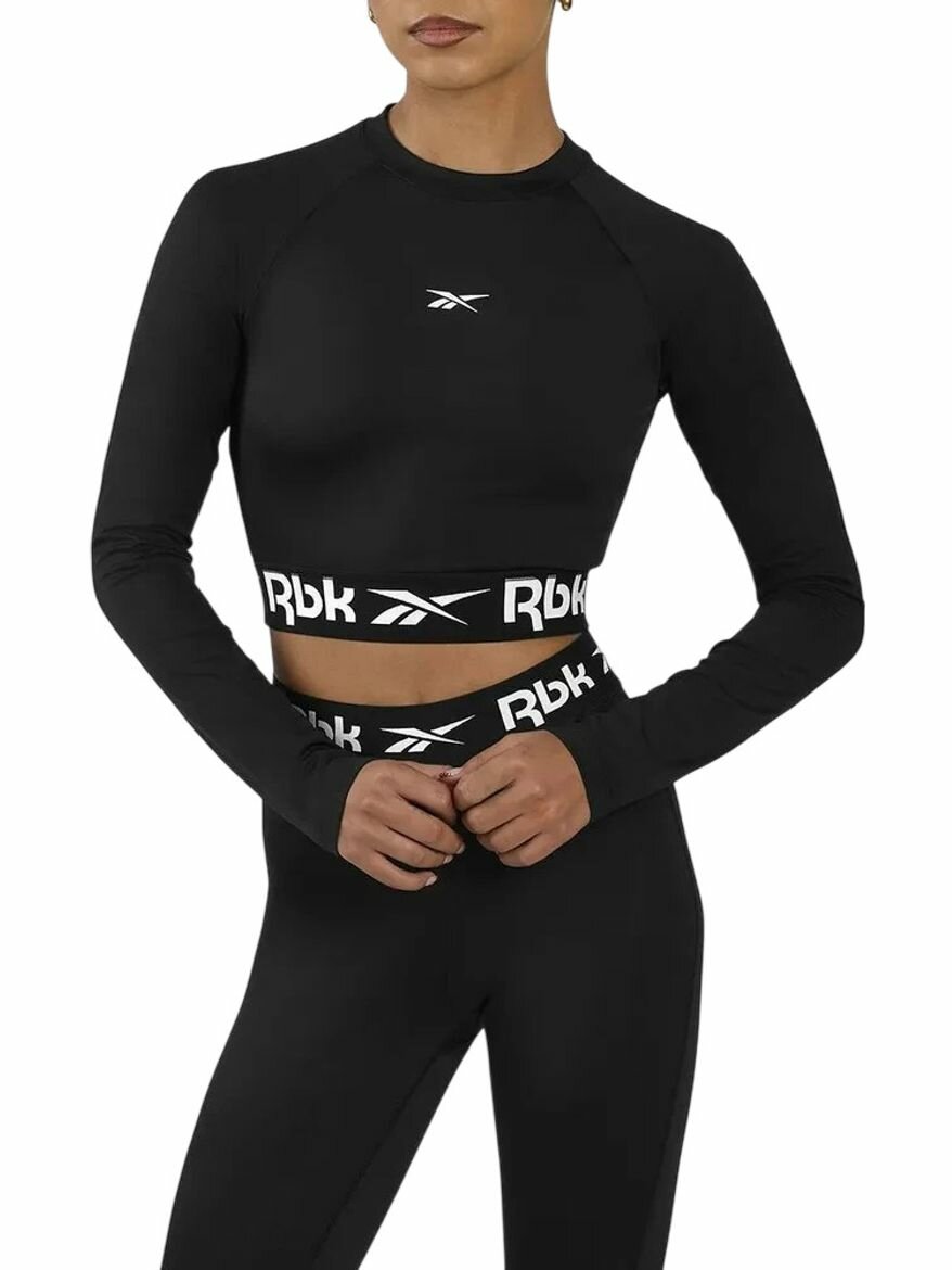 Лонгслив спортивный Identity Train Cutout Long Sleeve W