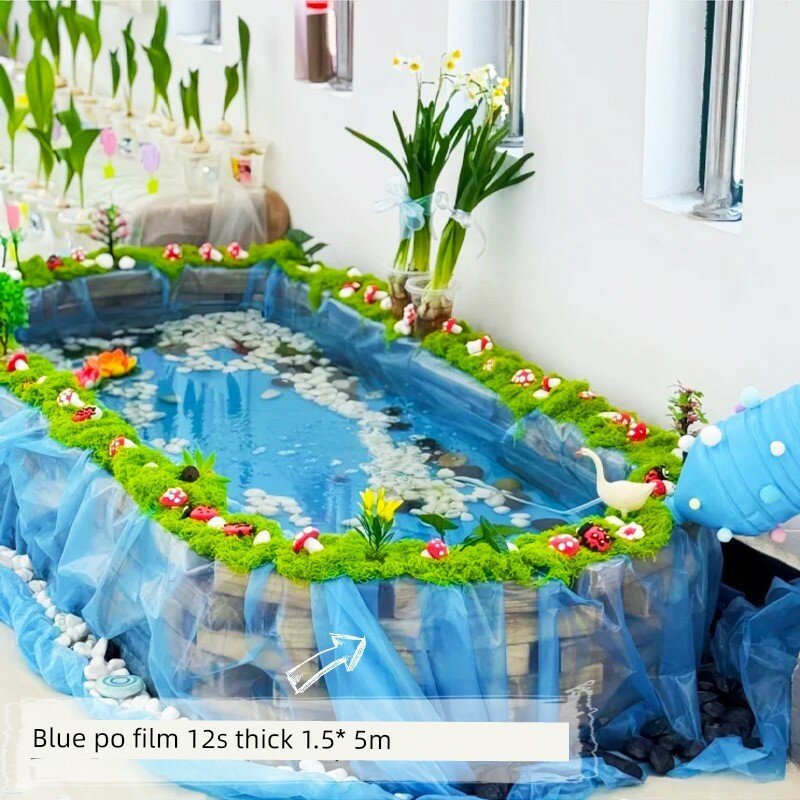 Декор для уголка природы в детском саду, имитация ландшафта, реквизит для оформления, DIY-набор для коридора Пленка PO