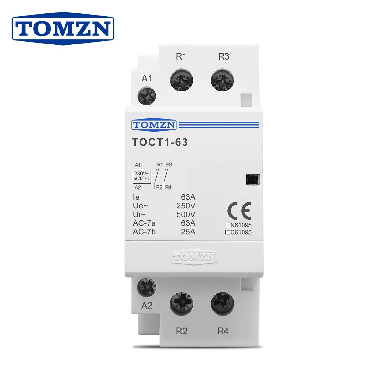 Контактор TOMZN TOCT1 63A 220В/230В 2NC