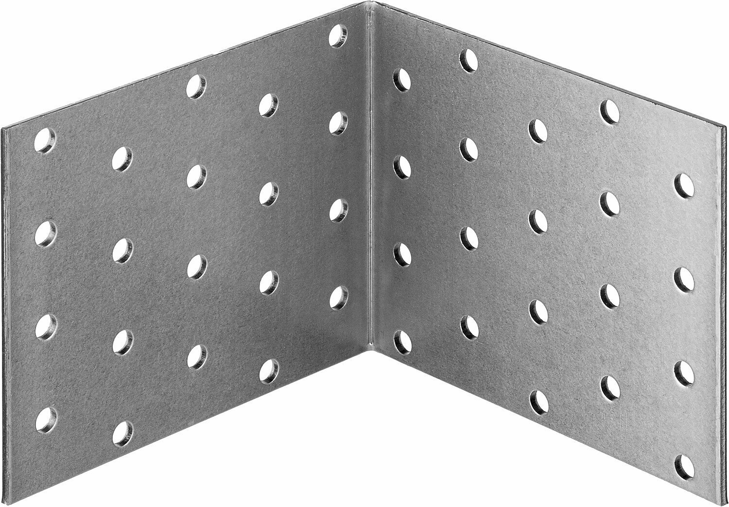ЗУБР УКР-2.0, 80 x 100 x 100 x 2 мм, цинк, равносторонний крепежный уголок (310206-080-100) — упаковка 20 шт.