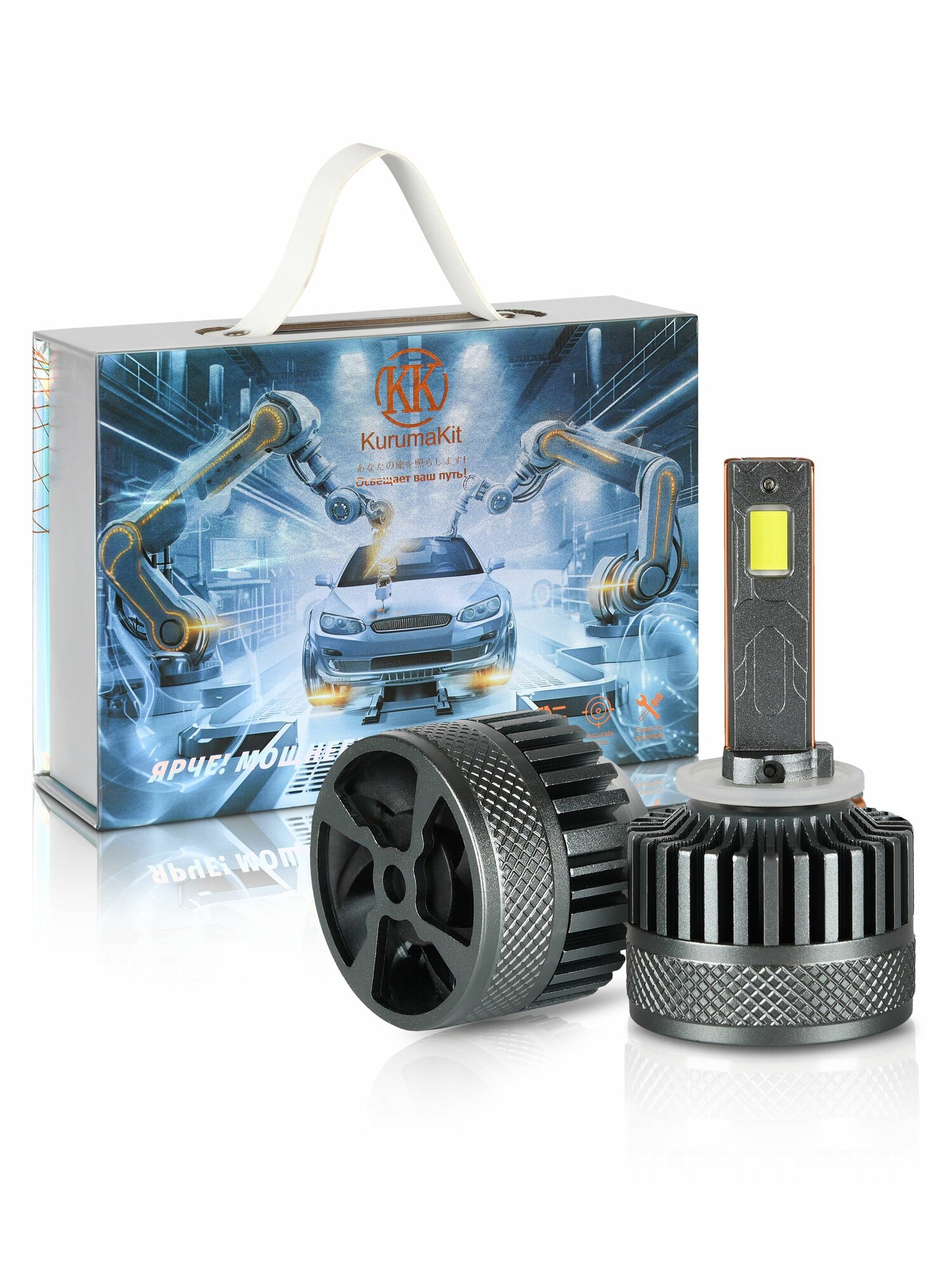 H27 K150 Лампа лед автомобильная для Kia Ceed ED, универсал, рестайлинг, для противотуманных фар c 2010-2012г.