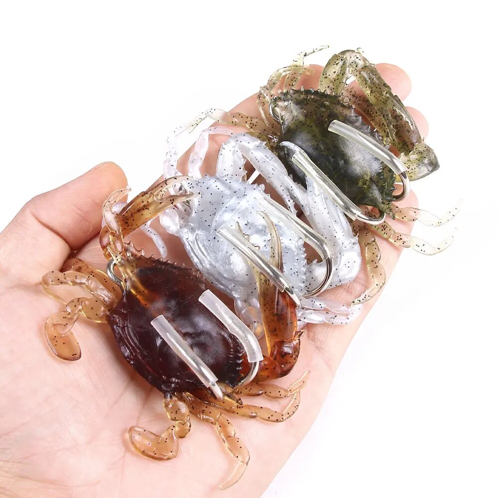 Мягкая приманка краб 10см, 30г, Цвет: 18G