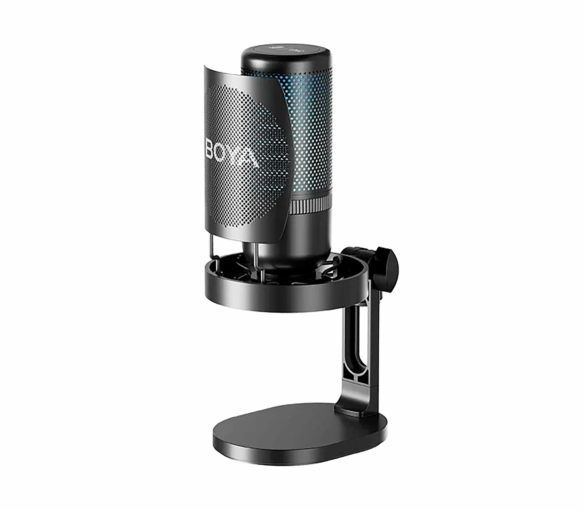 Микрофон Boya K3, настольный, USB, RGB подсветка, для компьютера