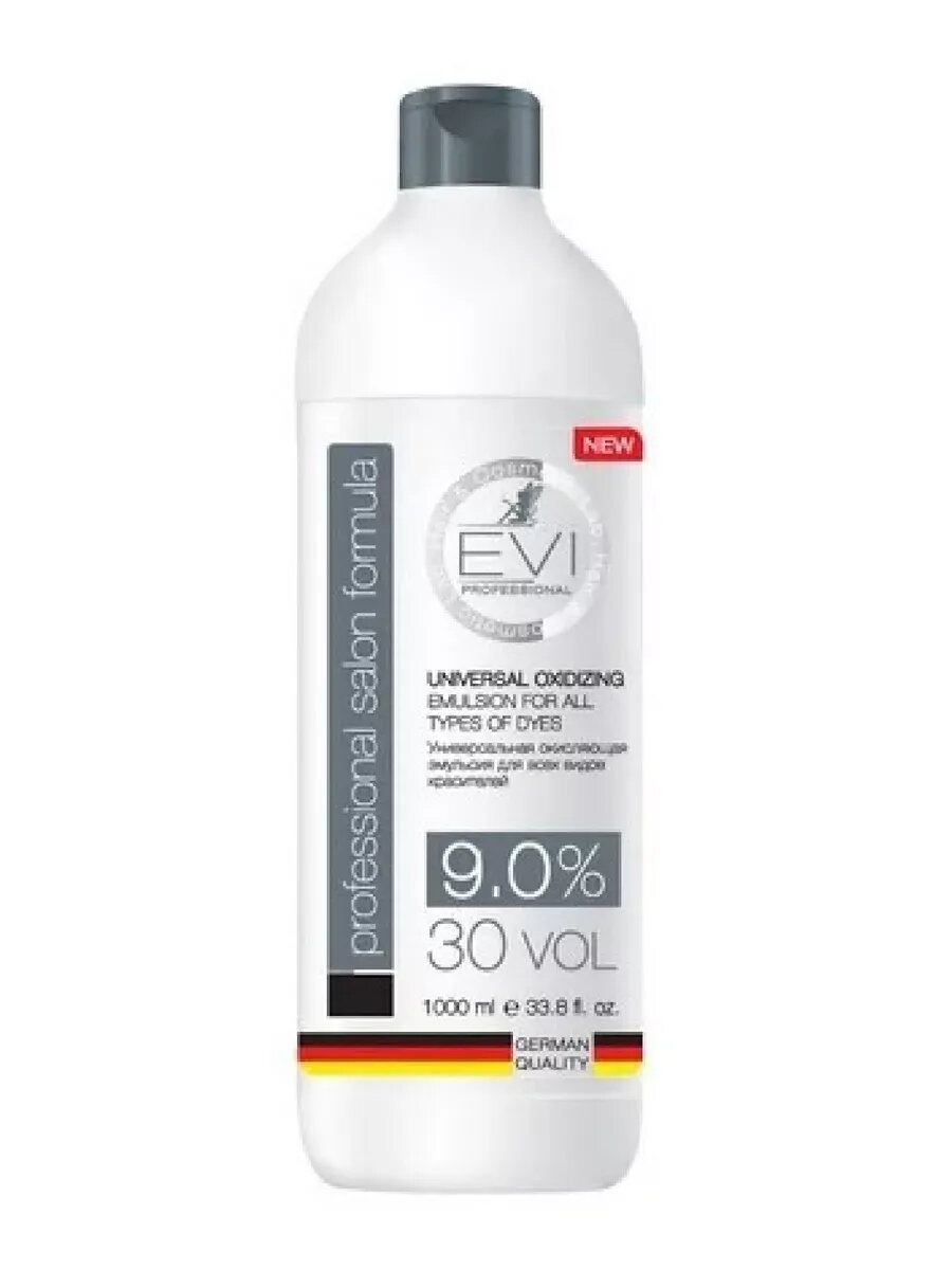 Evi Professional Окисляющая эмульсия 9% 1000мл-1шт.
