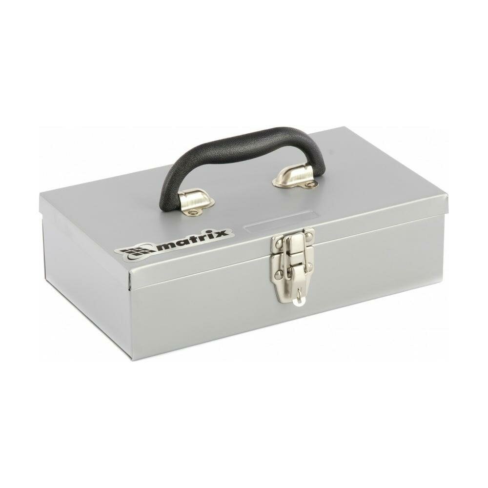 Ящик для инструмента металлический (284х160х78 мм) MATRIX 906055