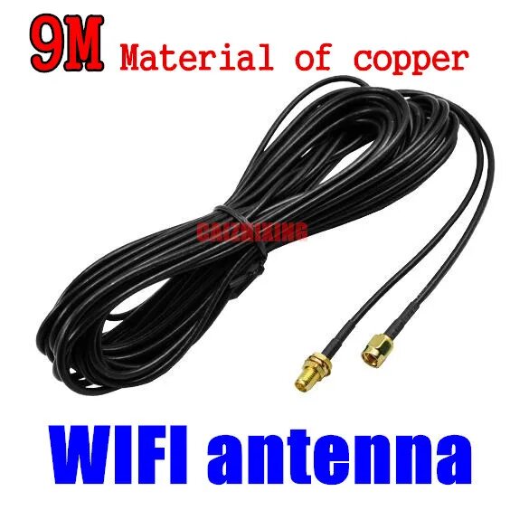 AEAK Удлинительный кабель Wi-Fi антенна 9 м