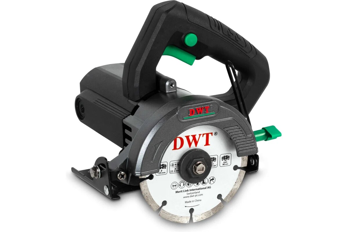 Дисковая алмазная пила DWT MSP12-110 T-W, 1250 Вт, диск 110 мм