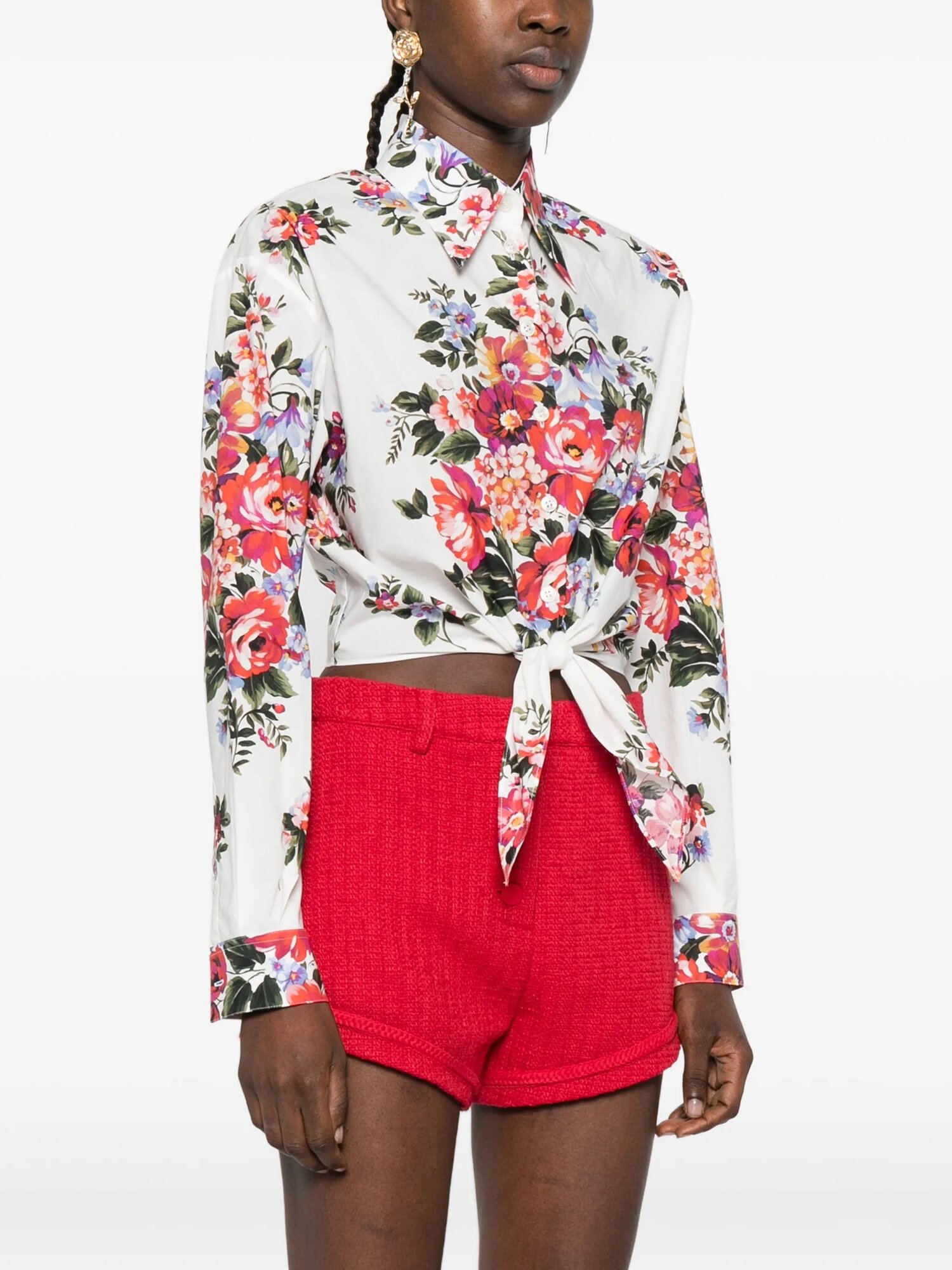 Рубашка DOLCE & GABBANA, размер 48, white — фото 1