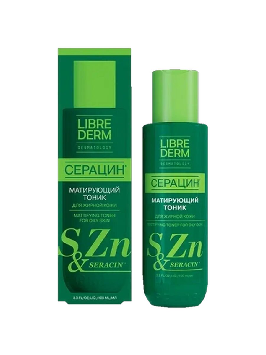 Либридерм Серацин Тоник матирующий 100мл
