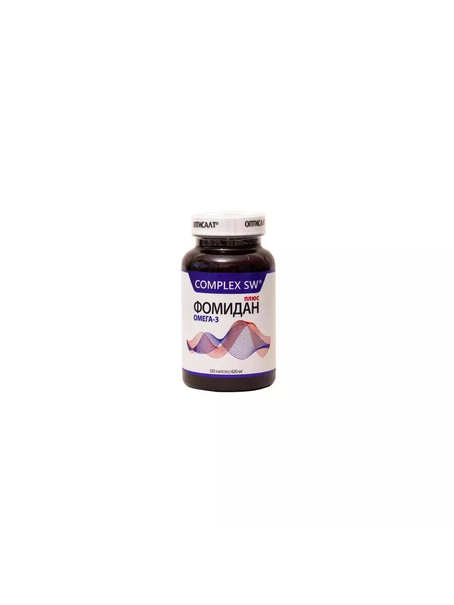 Оптисалт комплекс св фомидан плюс 120 шт. капсулы массой 420