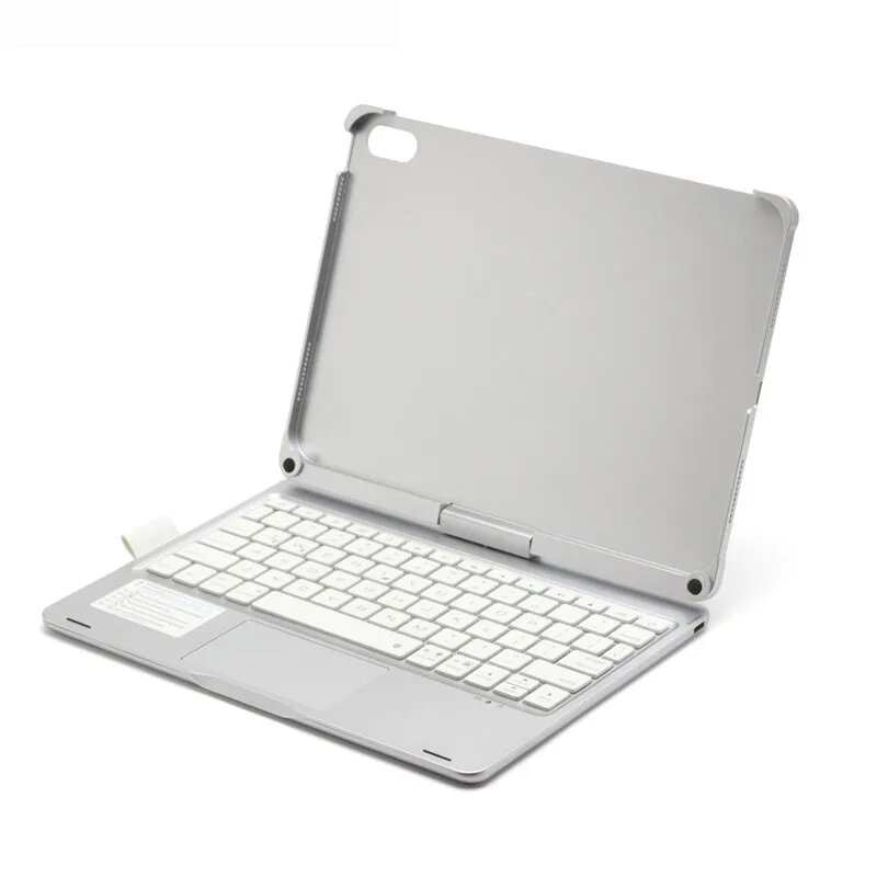 Чехол с клавиатурой Seonstai для iPad iPad 11th 2025, Silver