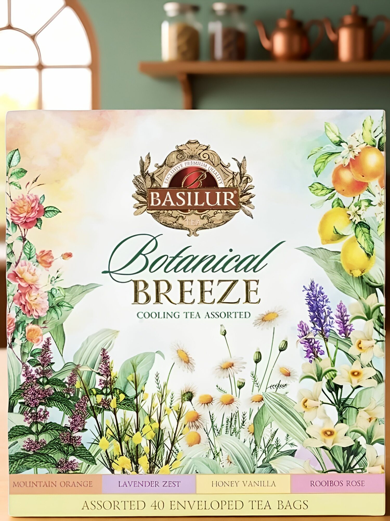 Чай Basilur Коллекция Цветочный Бриз (40пак)