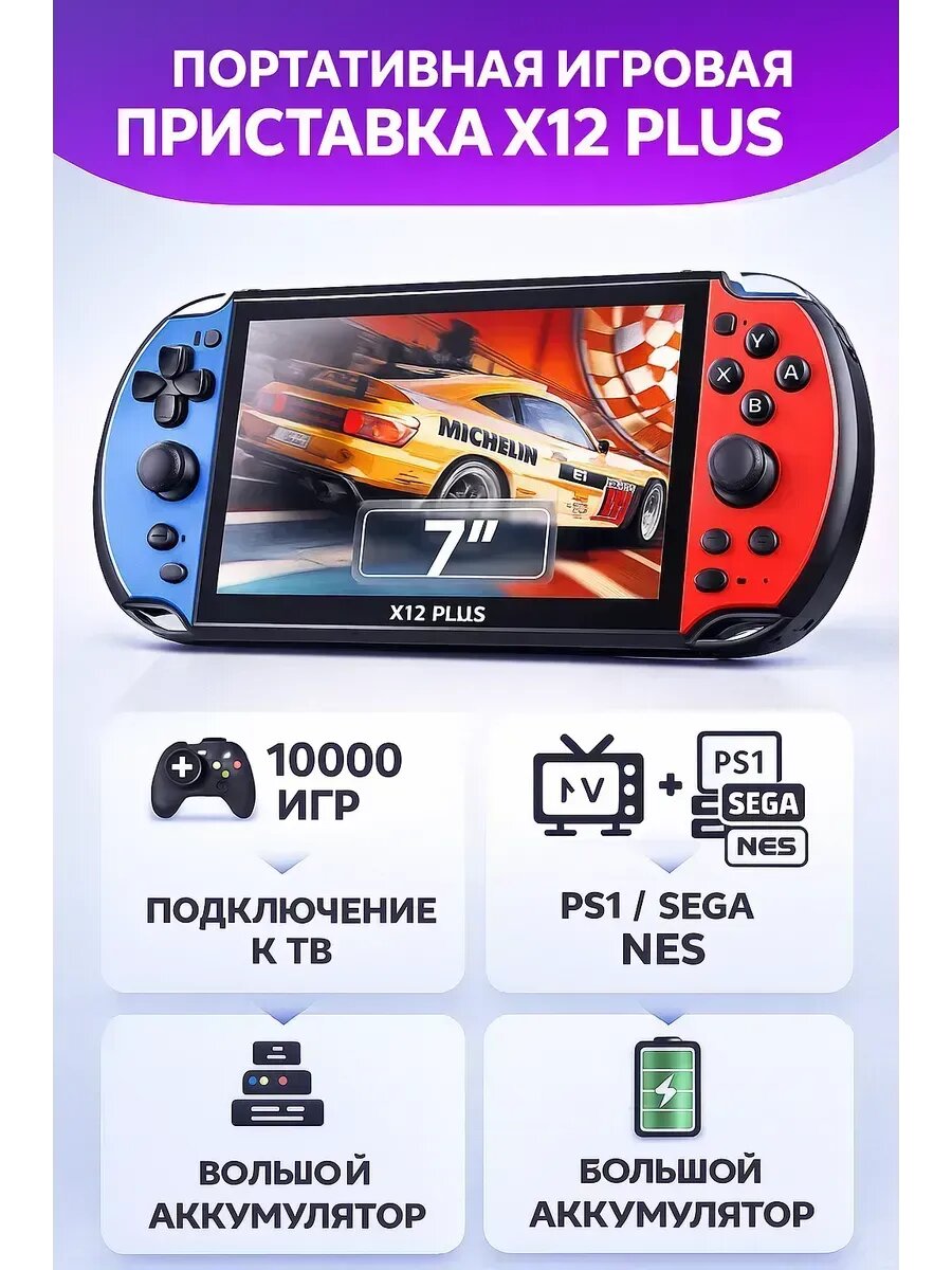 Портативная игровая консоль приставка