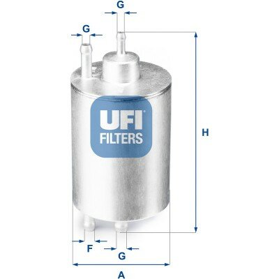 Фильтр топливный UFI 31.841.00 Mercedes W463, R129, W210 Mot. M112, M113 W202 00->