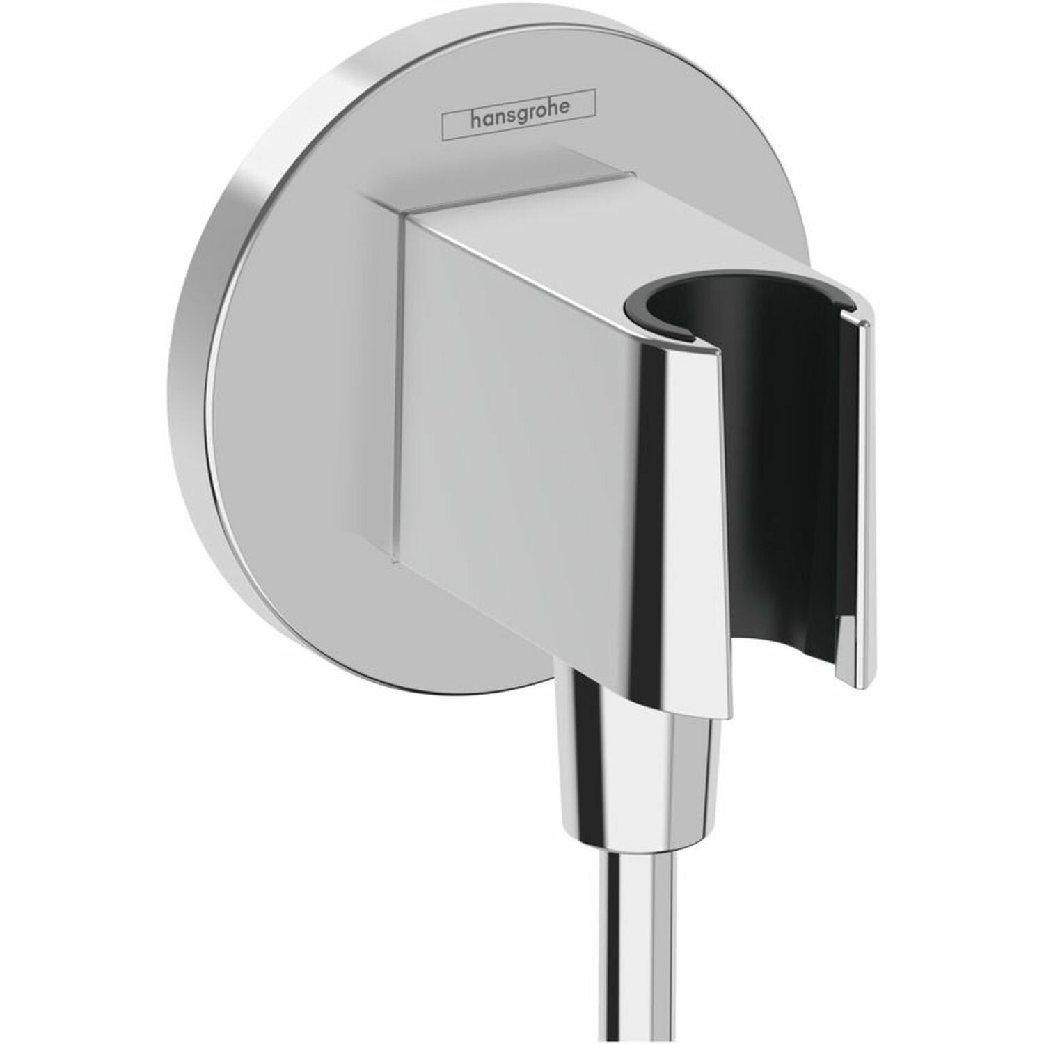 Шланговое подсоединение Hansgrohe Fixfit S 26888000 с держателем душа, хром