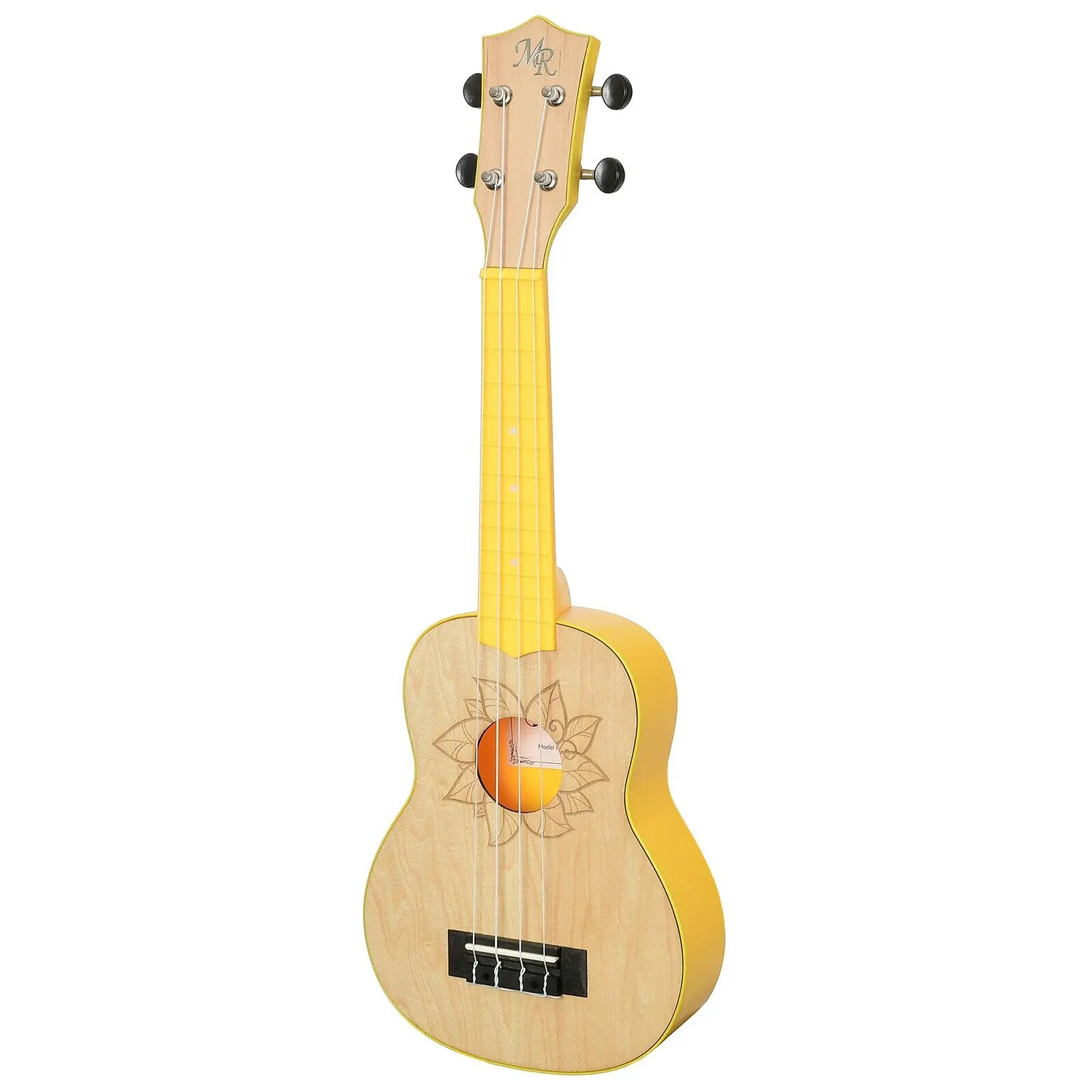 Укулеле сопрано MARTIN ROMAS MRP-FLOWER YW Yellow