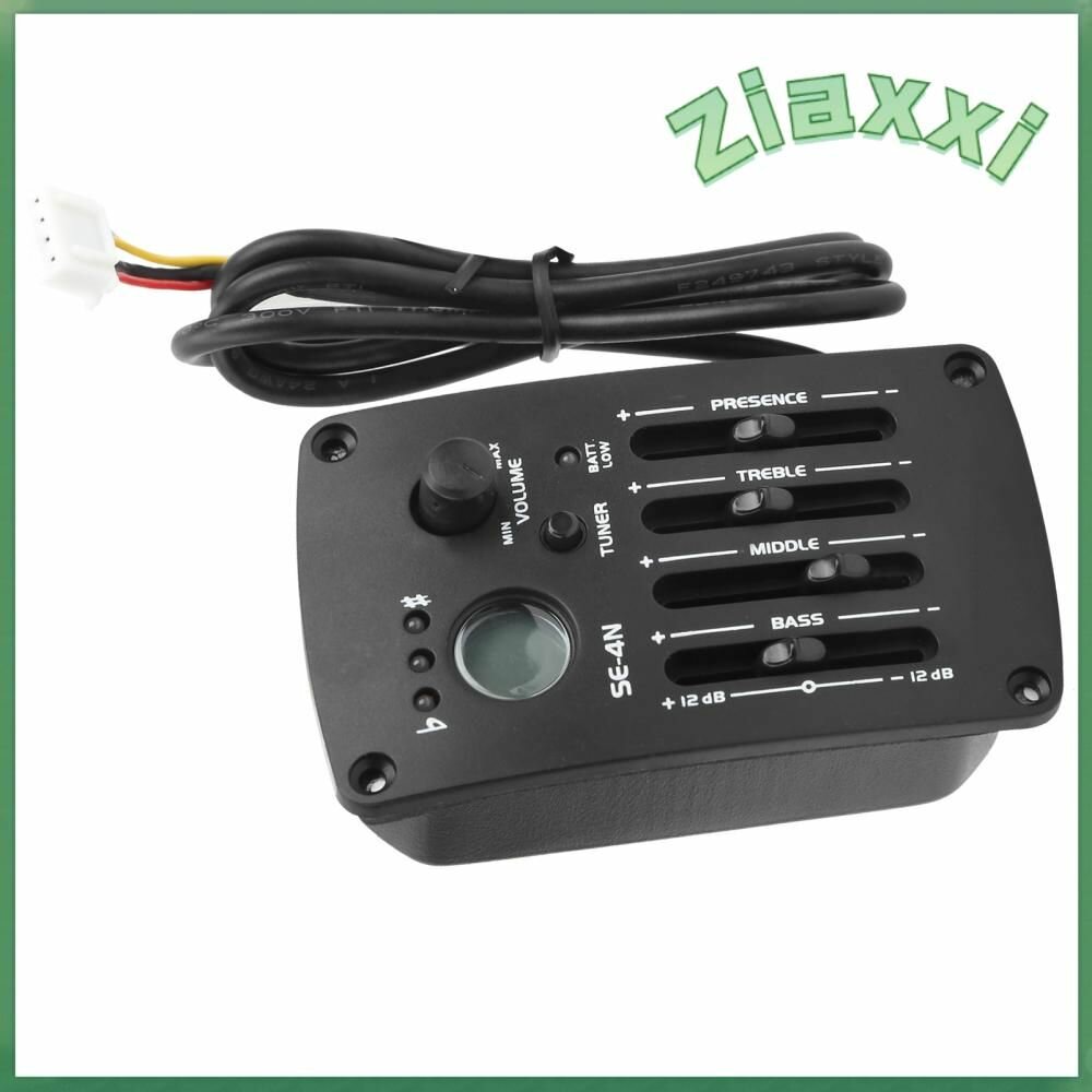 EQ Equalizer Pickup, 4-канальный предусилитель, для акустических гитар