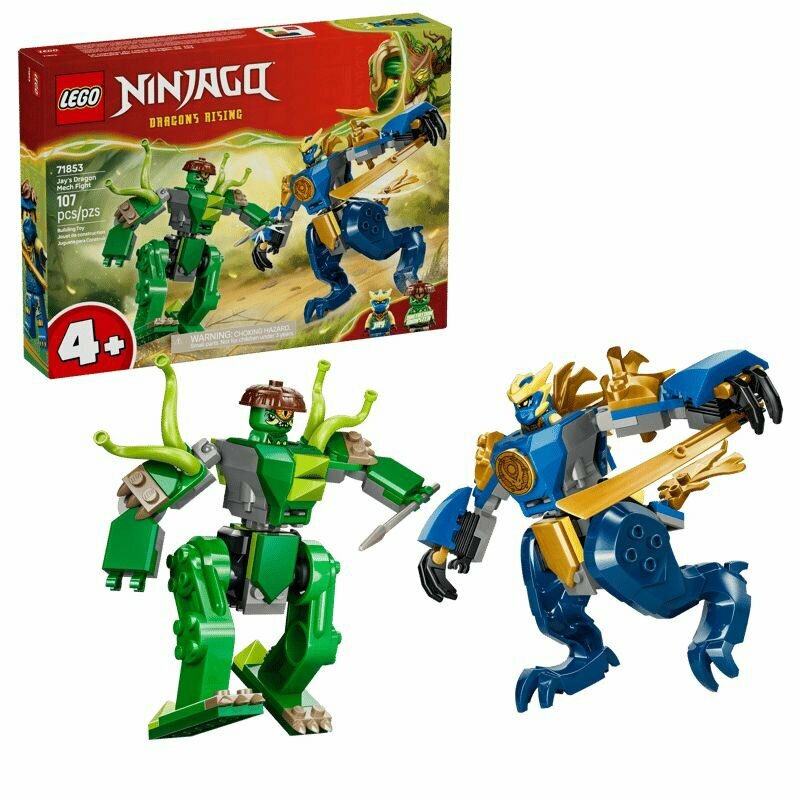 Конструктор LEGO NINJAGO - Битва драконов Джея, 107 эл. - Лего Ниндзяго 71853