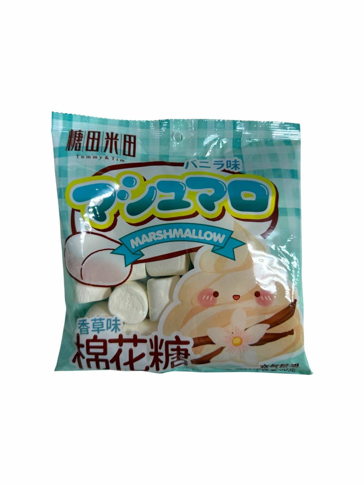 Tommy&Tim Зефир со вкусом ванили 80 гр