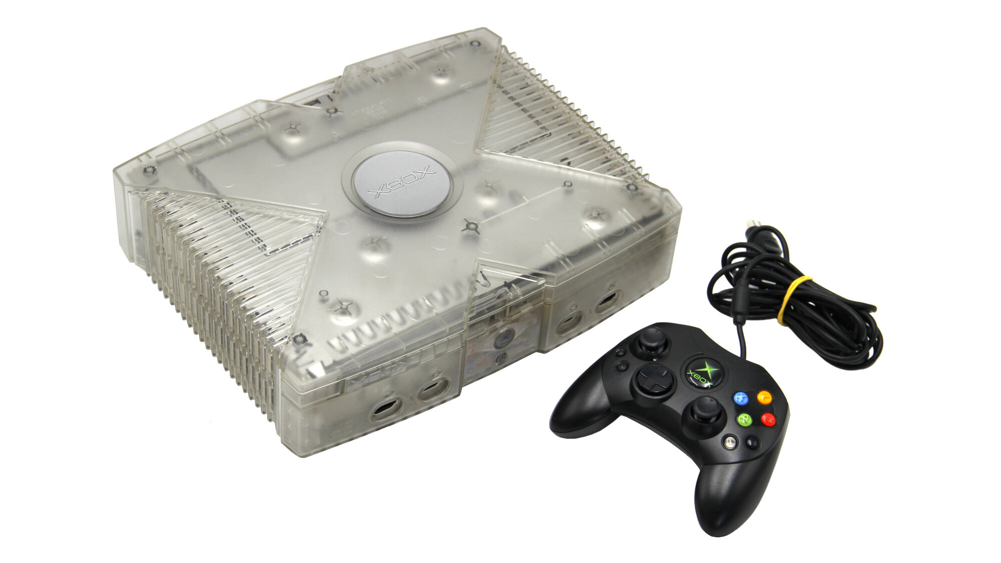 Игровая приставка Xbox Original Crystal Чип